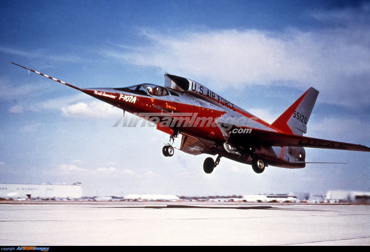 North American F-107A - Large Preview - AirTeamImages.com
