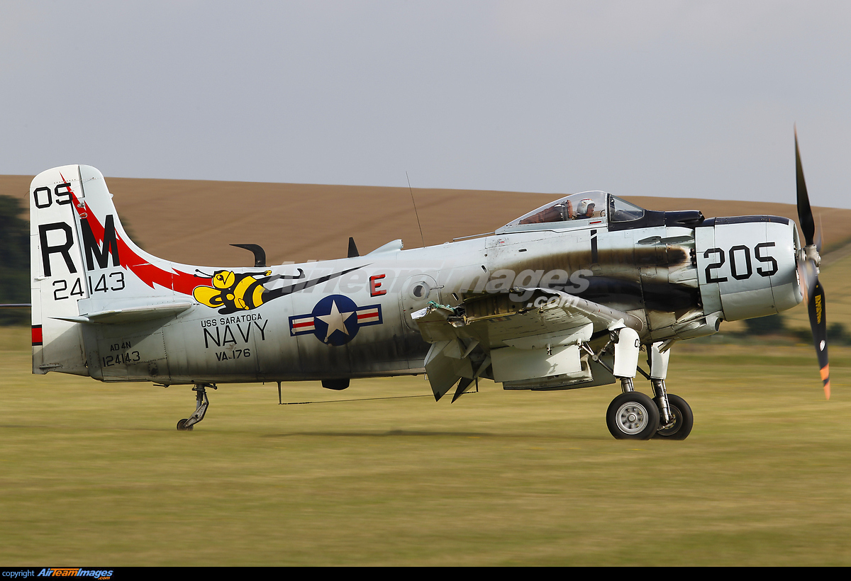 Douglas A-1D Skyraider - Large Preview - AirTeamImages.com