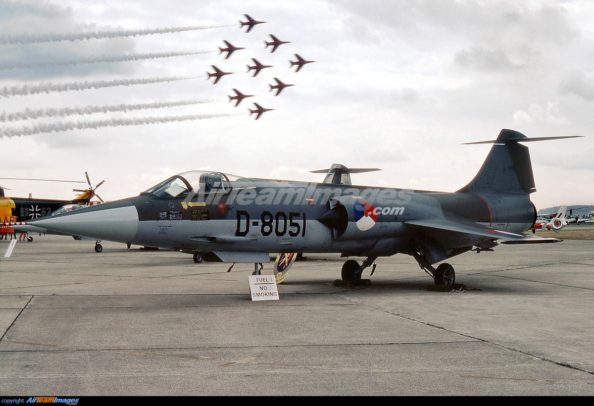 Lockheed F-104G Starfighter - Large Preview - AirTeamImages.com