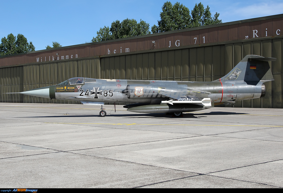 Lockheed RF-104G Starfighter - Large Preview - AirTeamImages.com