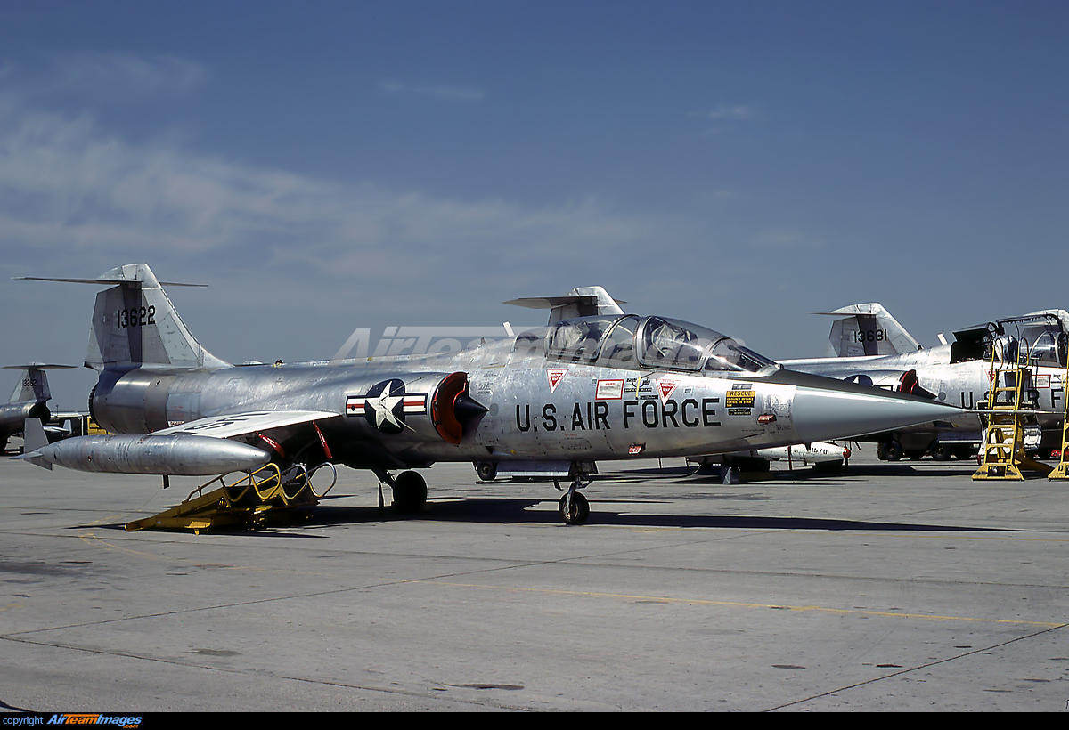 Lockheed TF-104G Starfighter - Large Preview - AirTeamImages.com