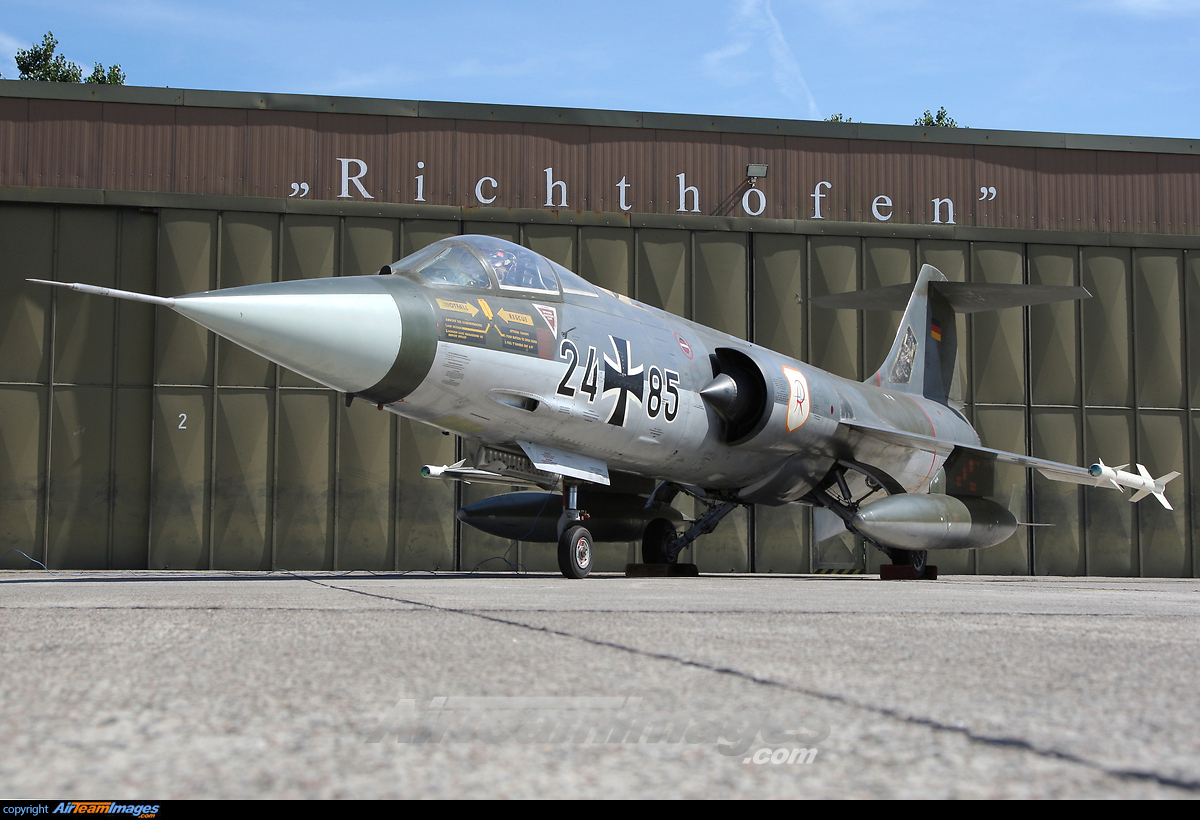 Lockheed RF-104G Starfighter - Large Preview - AirTeamImages.com