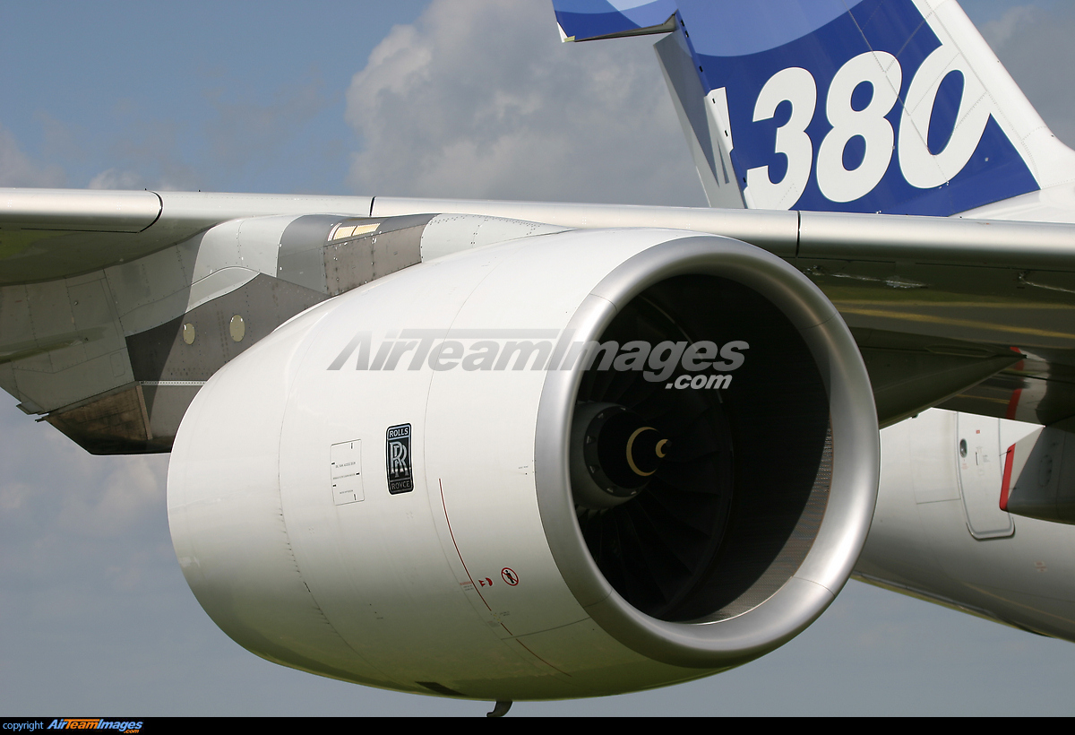 Rolls Royce Trent 900 Engine - Large Preview - AirTeamImages.com