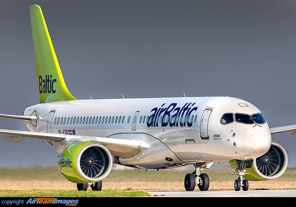 Airbus A220-300 (YL-CSD) Aircraft Pictures & Photos - AirTeamImages.com