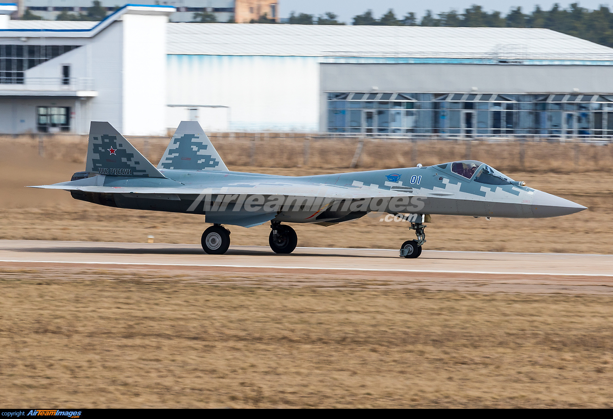 Sukhoi Su-57 - Large Preview - AirTeamImages.com