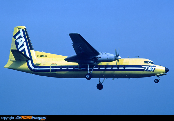Fairchild F-27A (F-GBRU) Aircraft Pictures & Photos - AirTeamImages.com