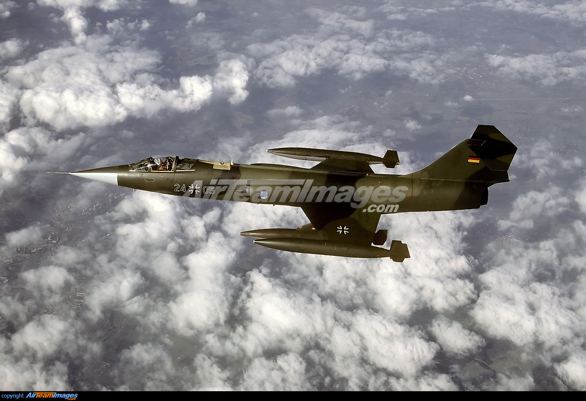 Lockheed F-104G Starfighter - Large Preview - AirTeamImages.com