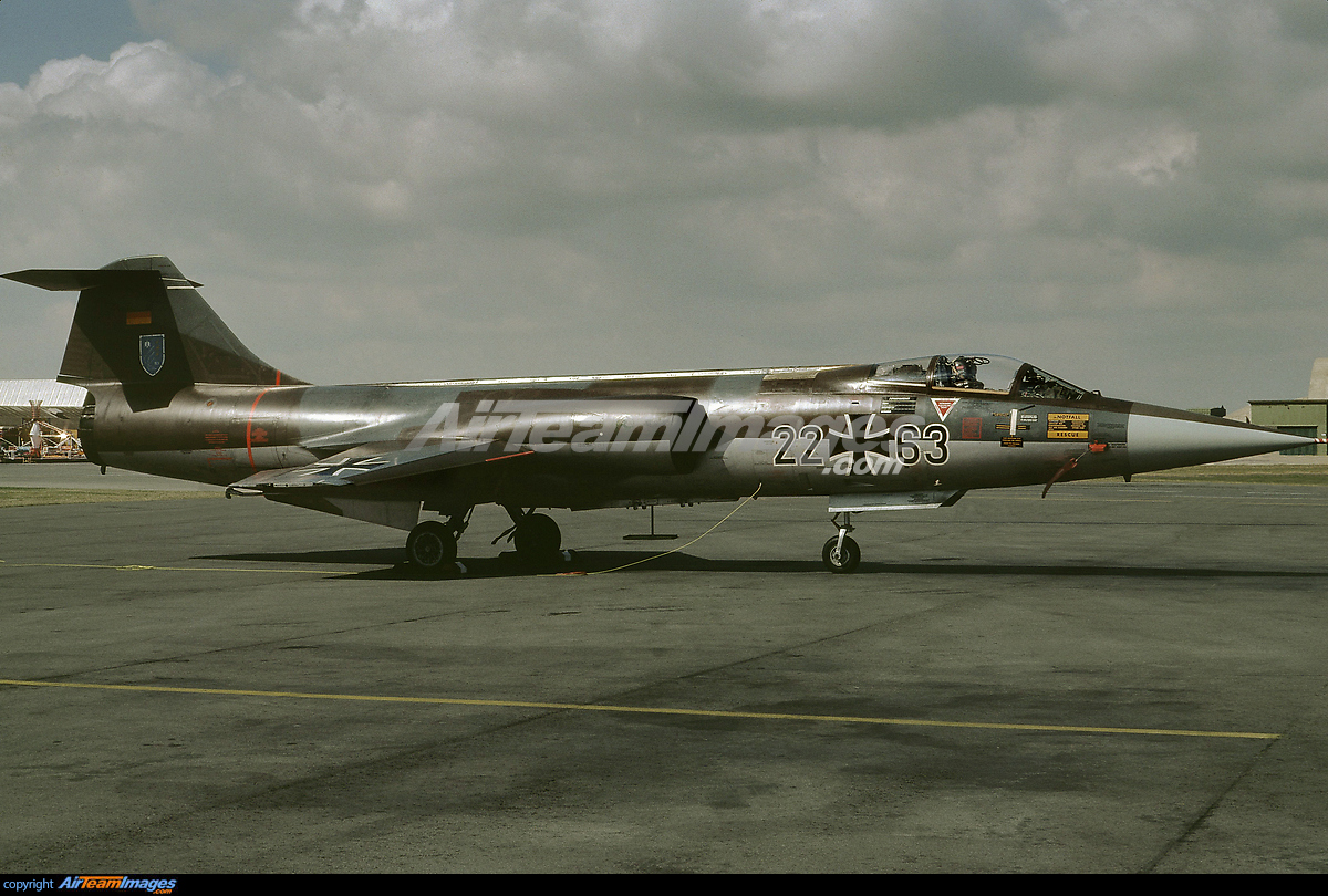 Lockheed F-104G Starfighter - Large Preview - AirTeamImages.com