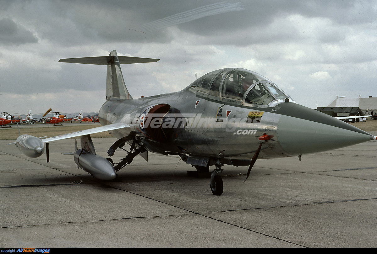 Lockheed TF-104G Starfighter - Large Preview - AirTeamImages.com